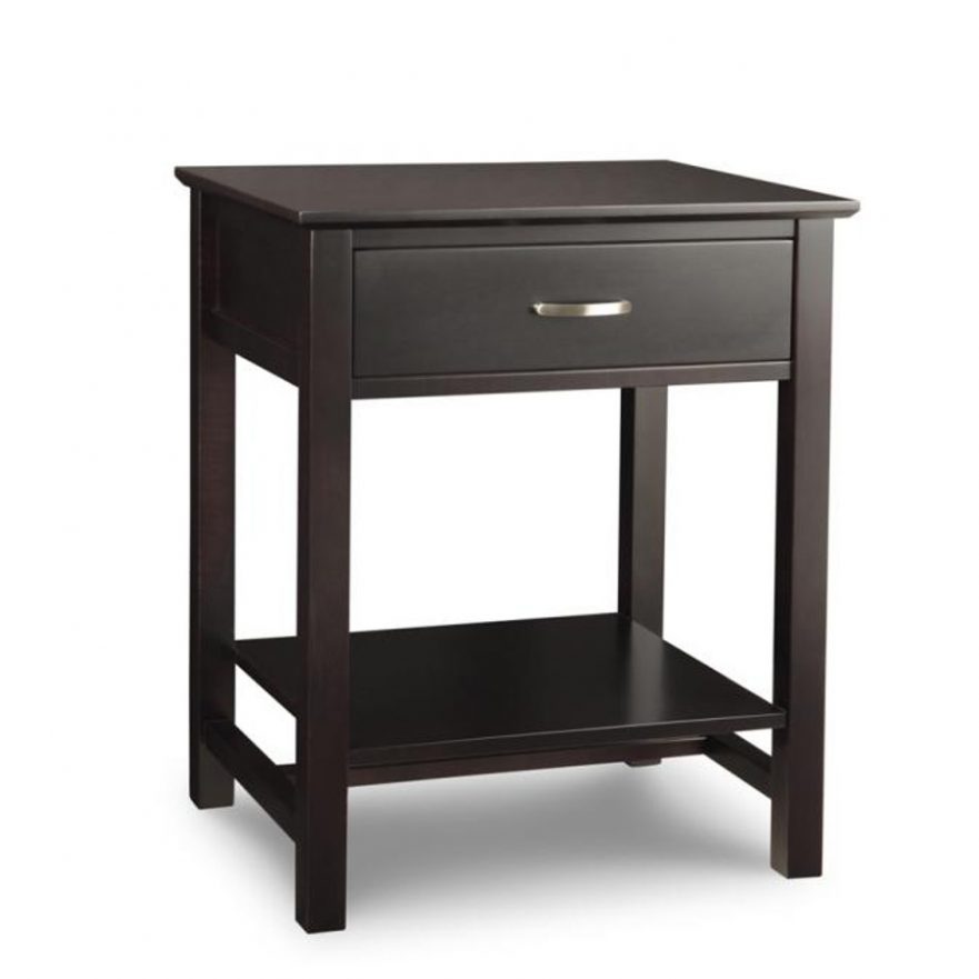 Brooklyn Night Stand - Modern Open Design Night Stand I Home Envy