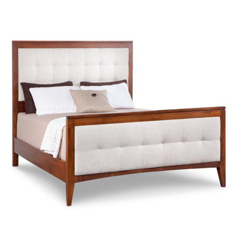 Canadian Made Beds in Custom Wood & Fabric Options
