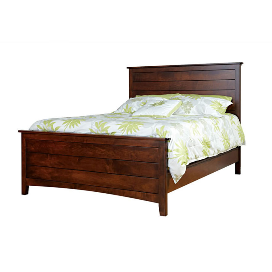 Tiffany Bed - Canadian Made Modern Wood Bed I Home Envy